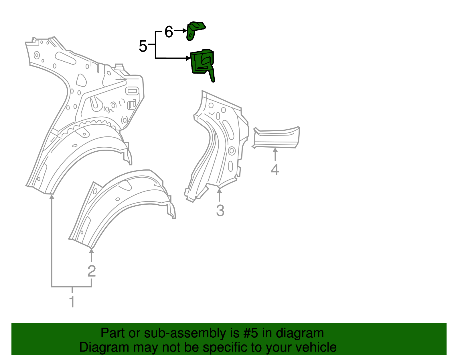 205-630-90-01 - Mount Bracket 2015-2021 Mercedes-Benz | Mercedes-Benz ...