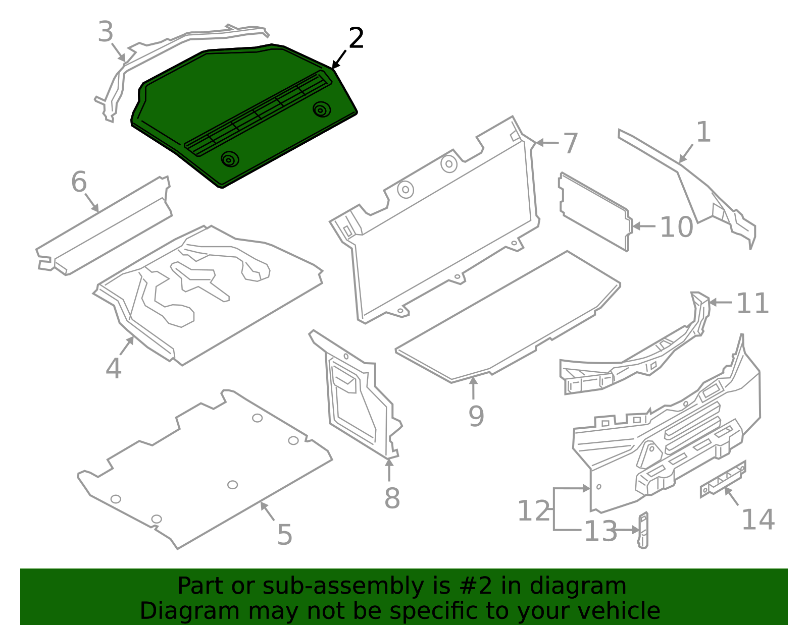 51-47-7-456-196 - 2019-2020 BMW i8 - Engine Cover | BMWPartsHub