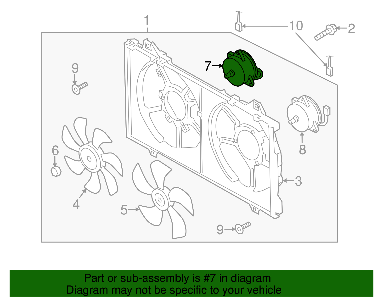PE11-15-150 - 2014-2021 Mazda 6 - Fan Motor | Mazda Part Direct