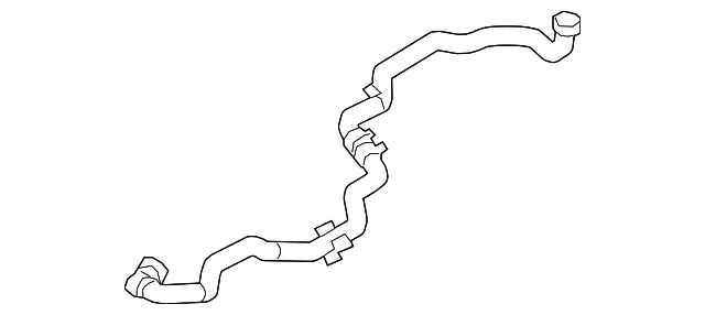 LR062095 - Heater Hose - 2016-2020 Land-Rover | Land Rover Lake Bluff