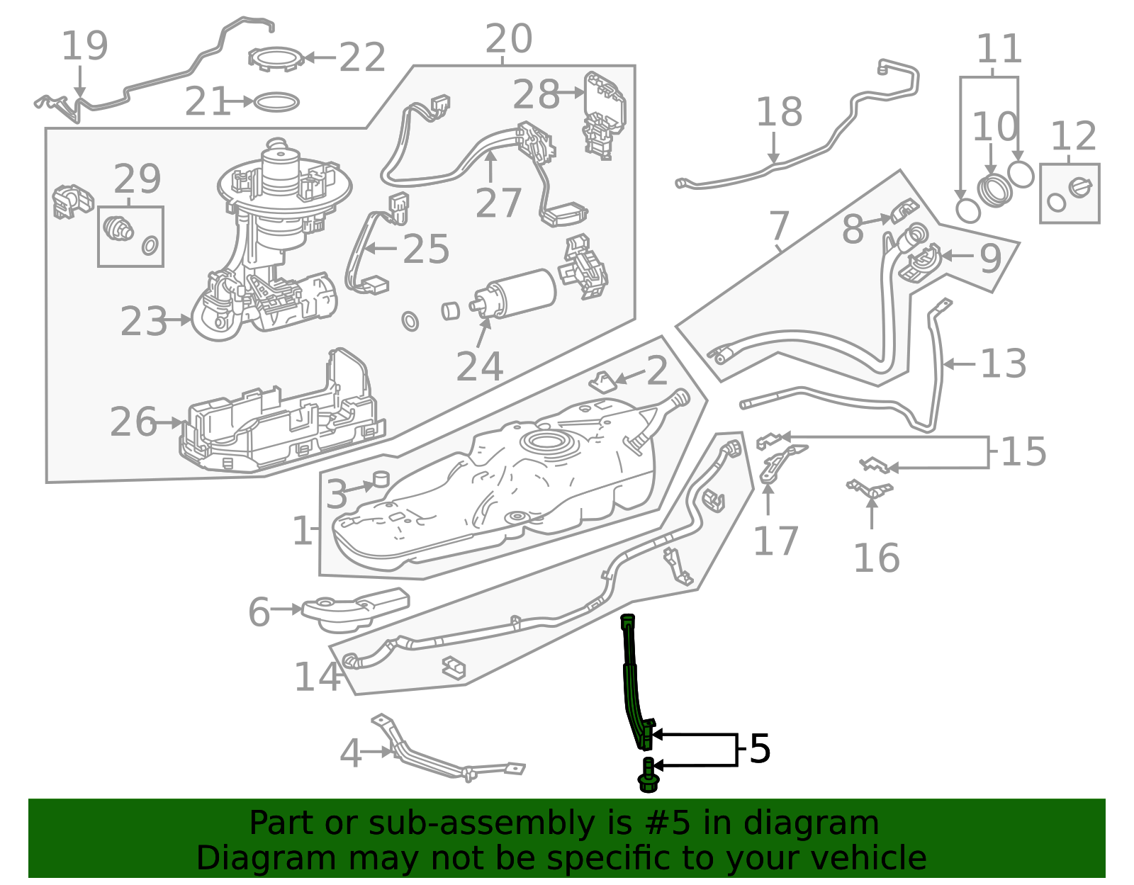 77602-0E050 - Tank Strap 2020-2025 Toyota Highlander | Toyota San Diego ...