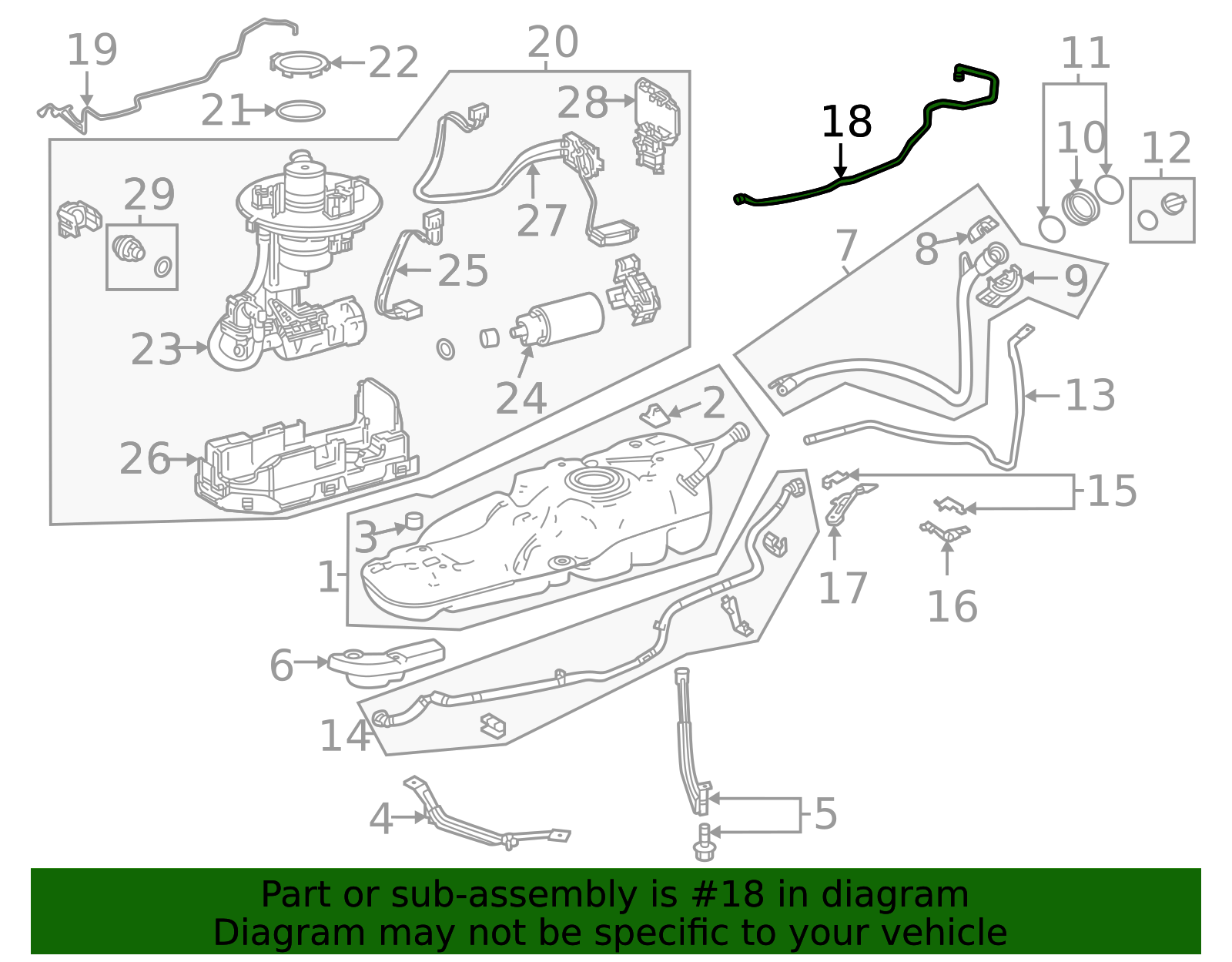 2020-2025 Toyota Highlander Evaporator Tube 77018-0E060 | Toyota Parts ...
