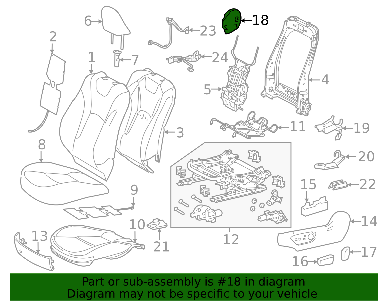 Seat Trim Panel - Interior Restoration Made Simple | AutoNation Parts