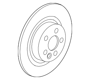 2017-2020 Jaguar Rotor T4A2061 | JaguarParts.com