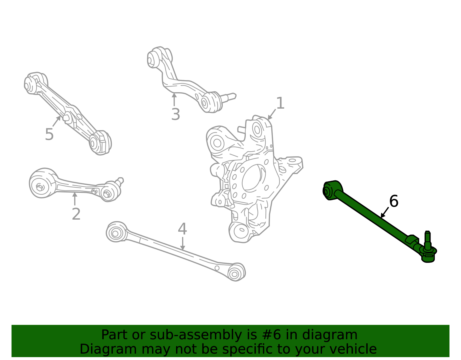 48706-11010 - Lateral Arm And Ball Joint Assembly - OEM Genuine Toyota ...