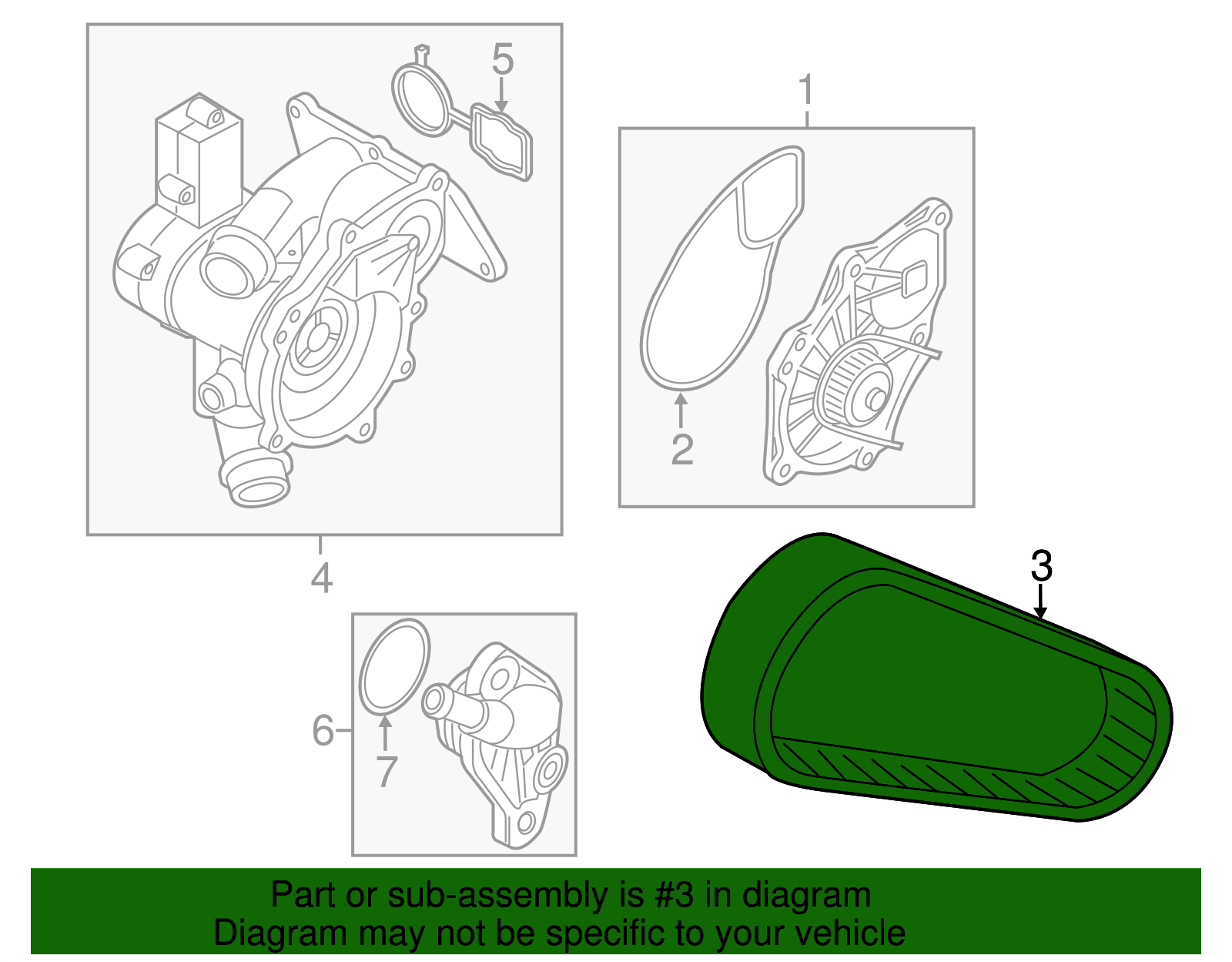 6k121605c - Volkswagen Belt 2013-2025 Volkswagen | Performance Auto Parts