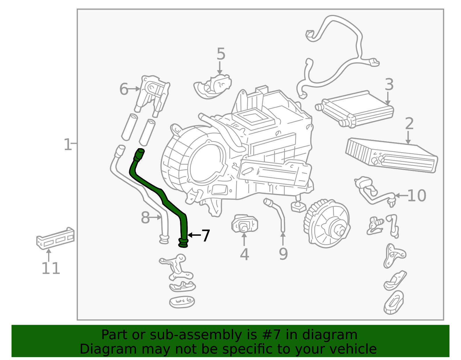 2001-2007 Toyota Sequoia Inlet Pipe 87156-0C050 | MotorMotor