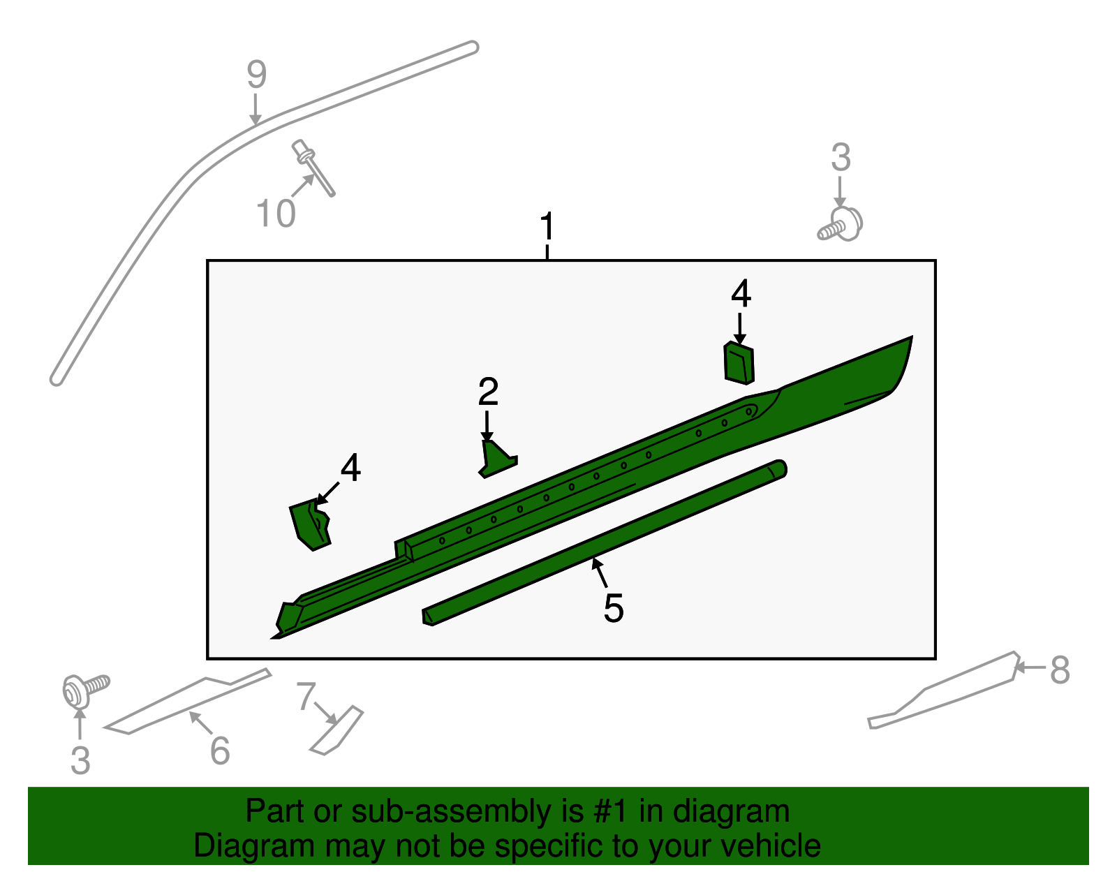 23180162 - 2014-2015 Chevrolet Camaro - Primed Passenger Side Rocker ...