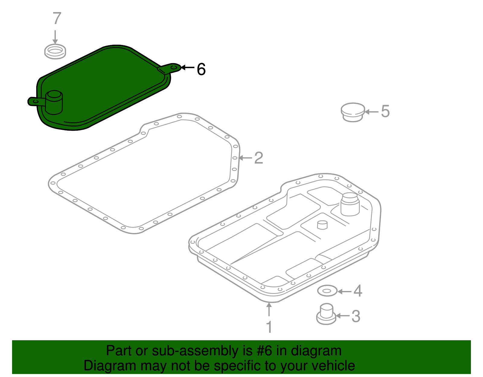 01J-301-517-D - Transmission Oil Filter 2005-2009 Audi | Audi OEM Parts Guy