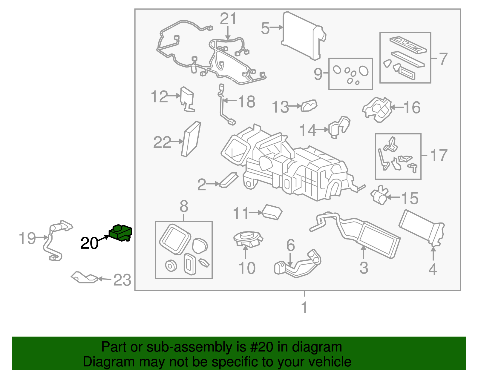 2002-2015 Jaguar Sunload Sensor XR836394 | OEM Parts Online