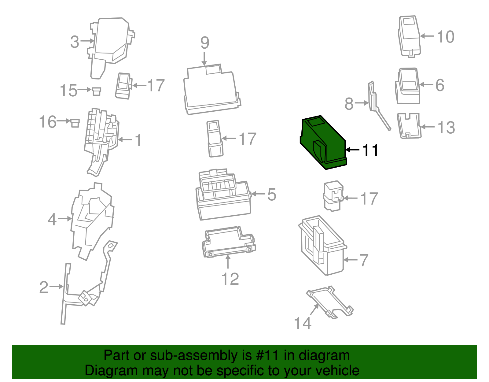 24382-4GD0A - Relay Cover 2017-2020 Infiniti Q60 | Infiniti of Orland Park