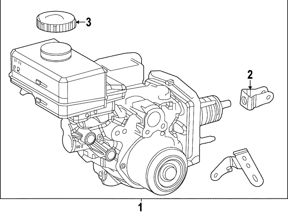 2024-2025 Toyota bZ4X Master Cylinder Assembly 47050-42440 | Toyota ...
