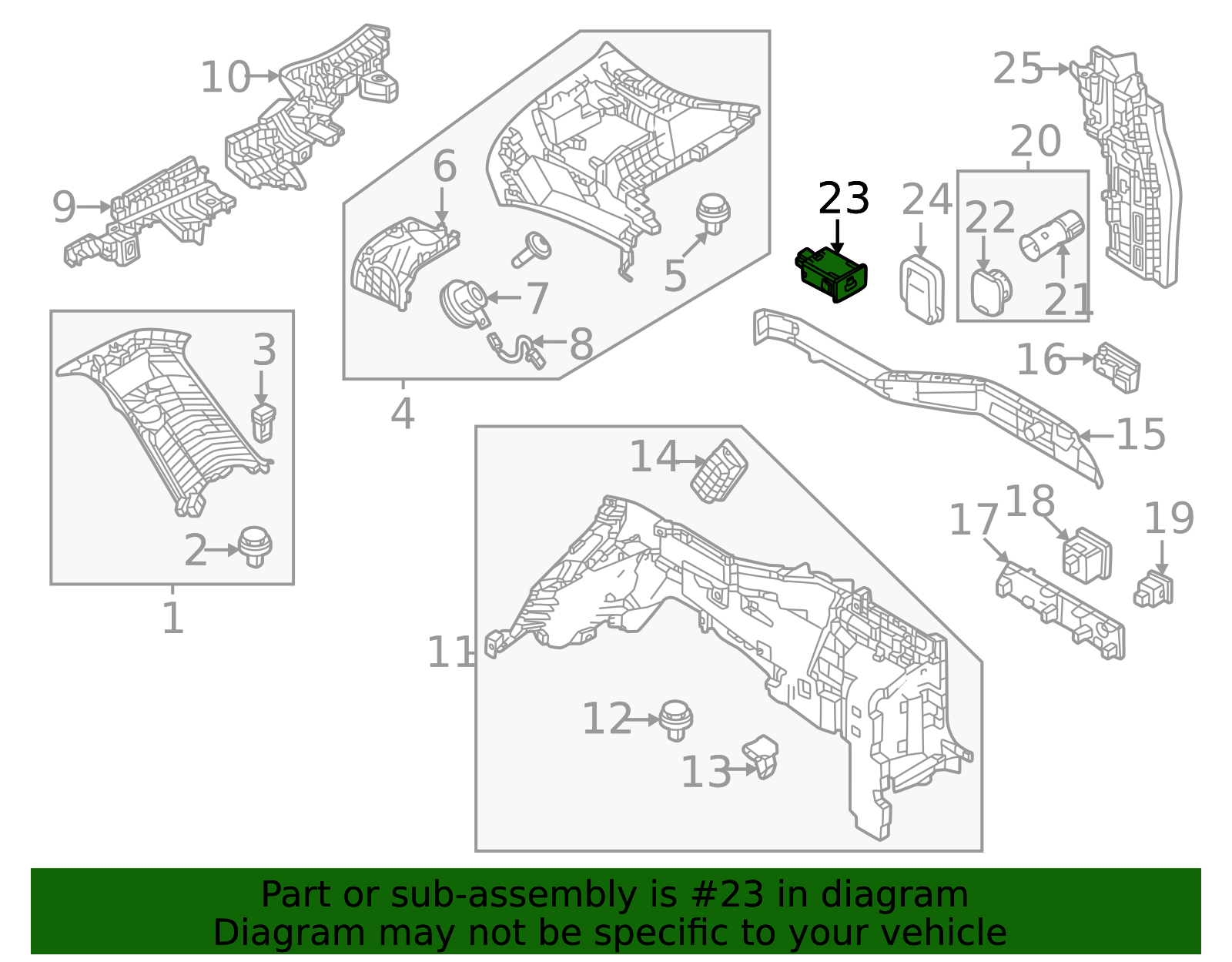 2024-2025 Mazda CX-90 USB Port KEME-66-290 | TascaParts.com