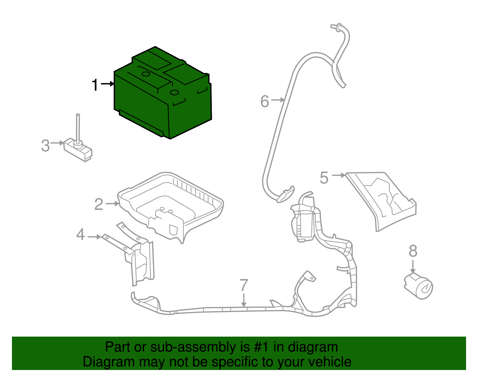 1995-2023 Ford Motorcraft™ Motorcraft™ Motorcraft™ Vehicle Battery BXT ...