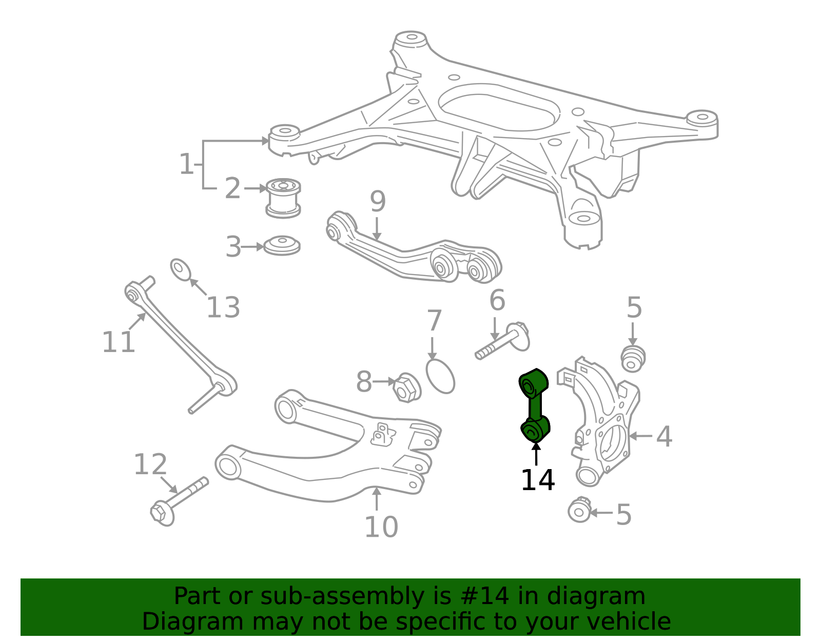 4E0-505-548-M - Connector Rod 2004-2006 Volkswagen Phaeton | VW Direct ...