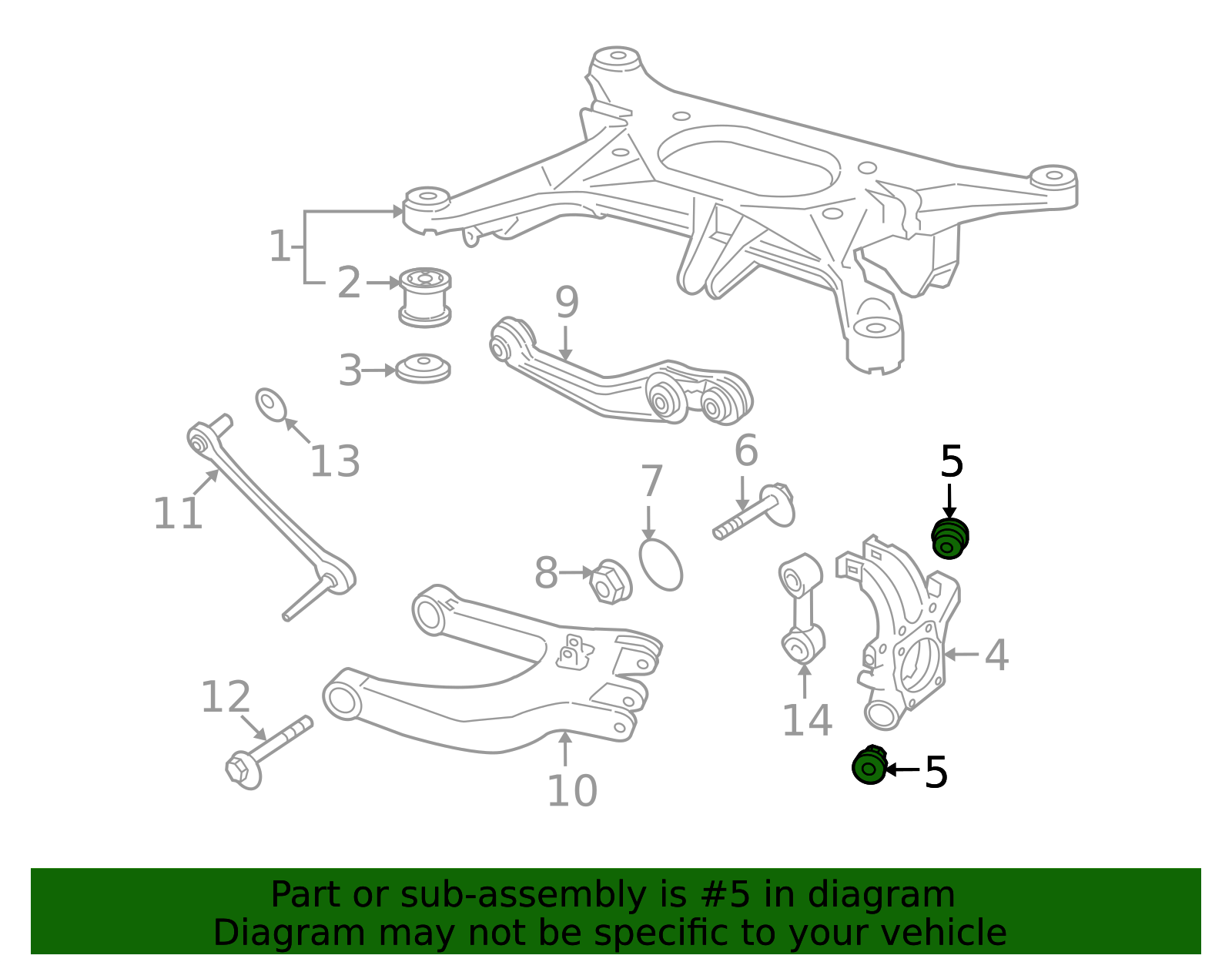 Knuckle Bushing 3D0-505-171 | OEM Parts Online