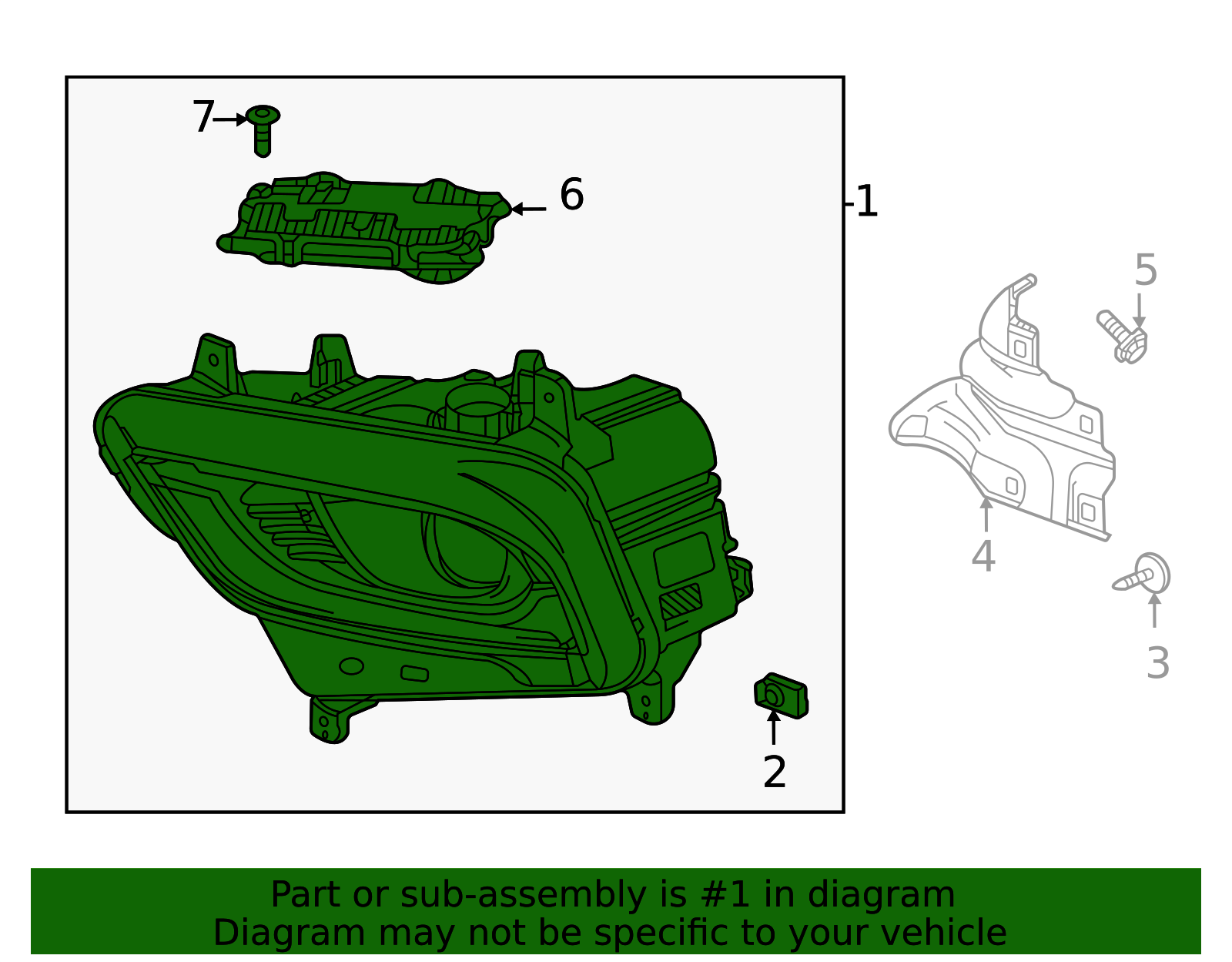 84848267 - Headlamp Assembly GM Wholesale Direct