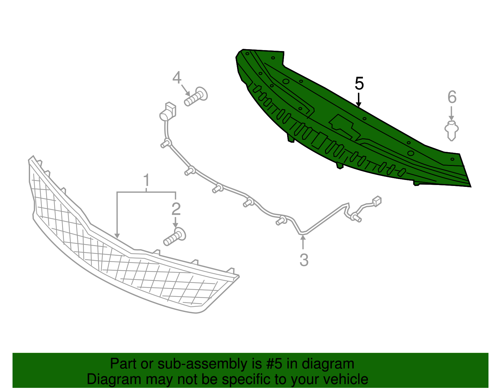 2016-2018 Kia Optima Sight Shield 86360-D5000 | TascaParts.com