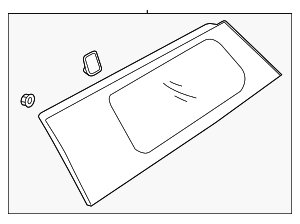 87820-A9000 - Quarter Glass 2015-2021 Kia Sedona | Kia.Parts Store