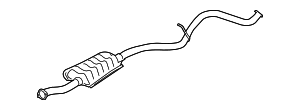 2008-2011 Subaru Impreza Intermediate Pipe 44200FG140 | Subaru Parts Guys