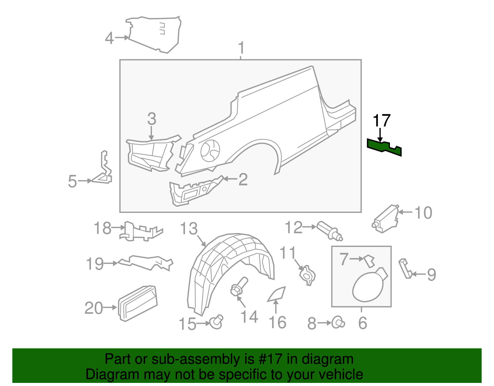 2008-2015 Infiniti Deflector 76856-JK000 | Infiniti of Nashua
