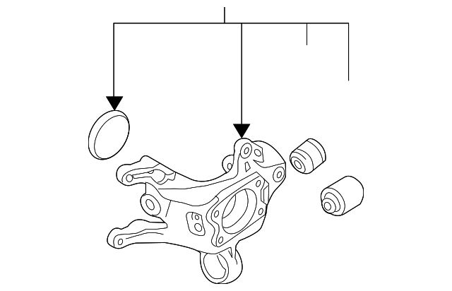 2010-2013 Hyundai Tucson Knuckle 52710-2S000 | OEM Parts Online