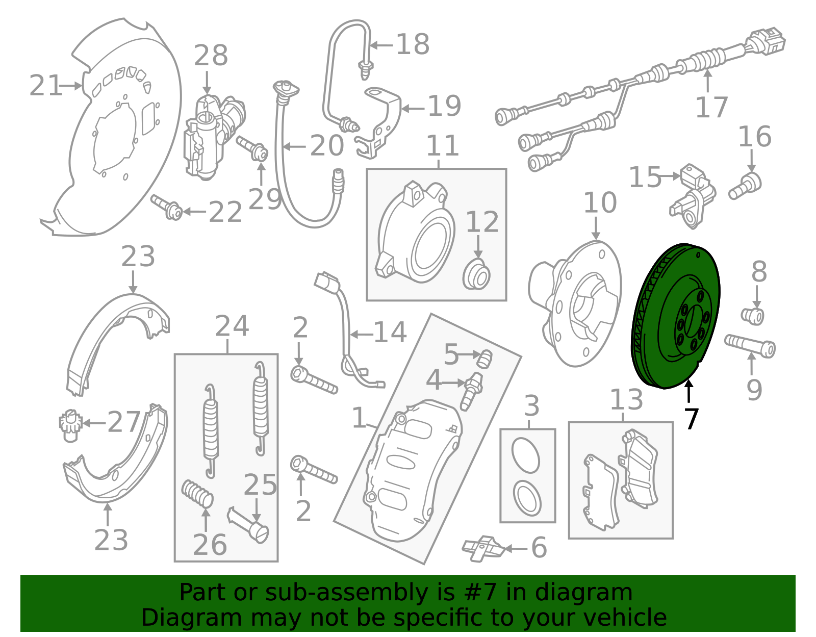 2004-2017 Volkswagen Touareg Rotor 7L8-615-601-G | OEM Parts Online
