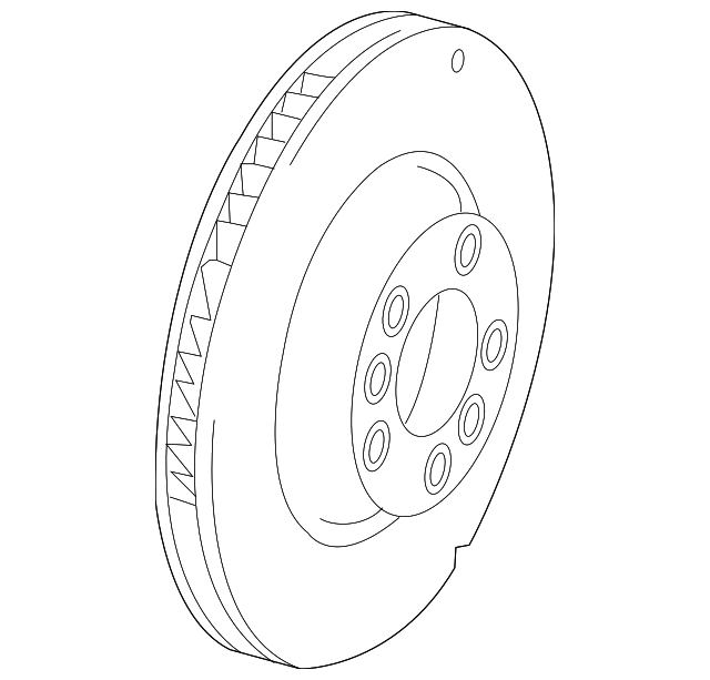 2004-2017 Volkswagen Touareg Rotor 7L8-615-601-G | OEM Parts Online