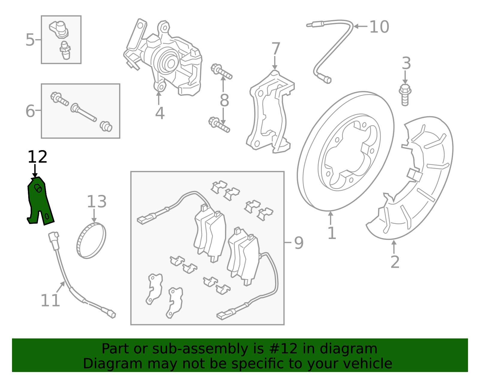 Motorcraft ABS Sensor BRAB-409 | OEM Parts Online