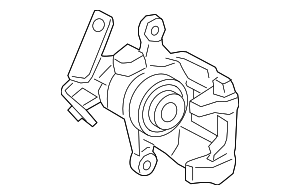 BRCF-418 - Motorcraft™ Caliper - 2015-2019 Ford | Lasco Auto Parts
