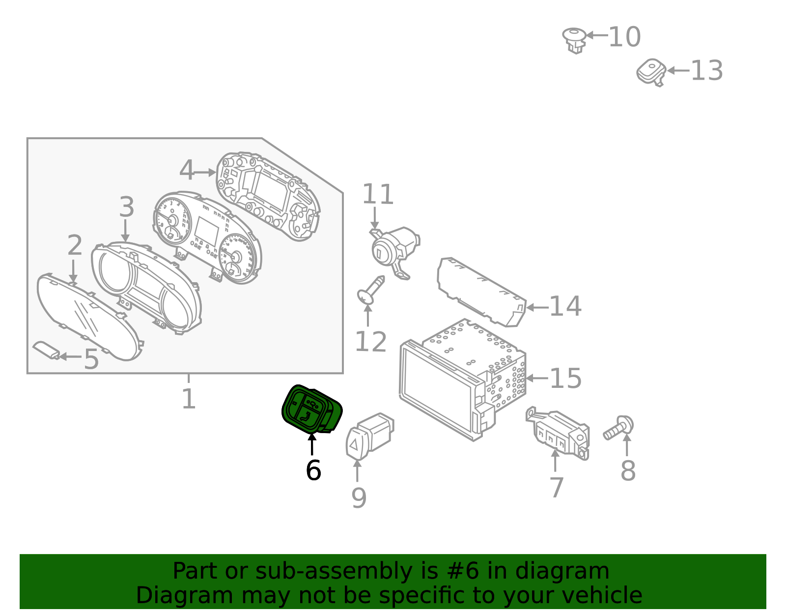 93700-D4070BGH - Instrument Light Rheostat 2016-2020 Kia Optima | Kia ...