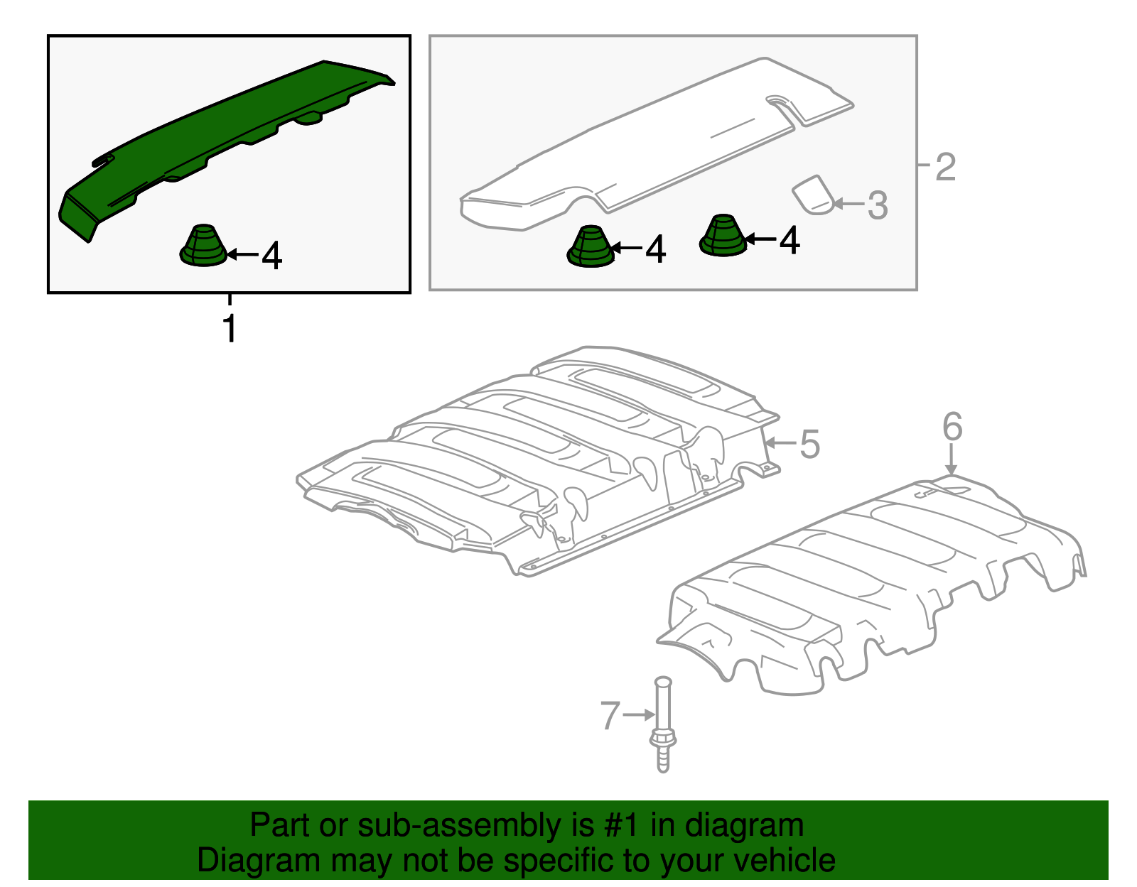 2014-2019 Chevrolet Corvette Engine Cover 12643709 | Capital Chevy Parts