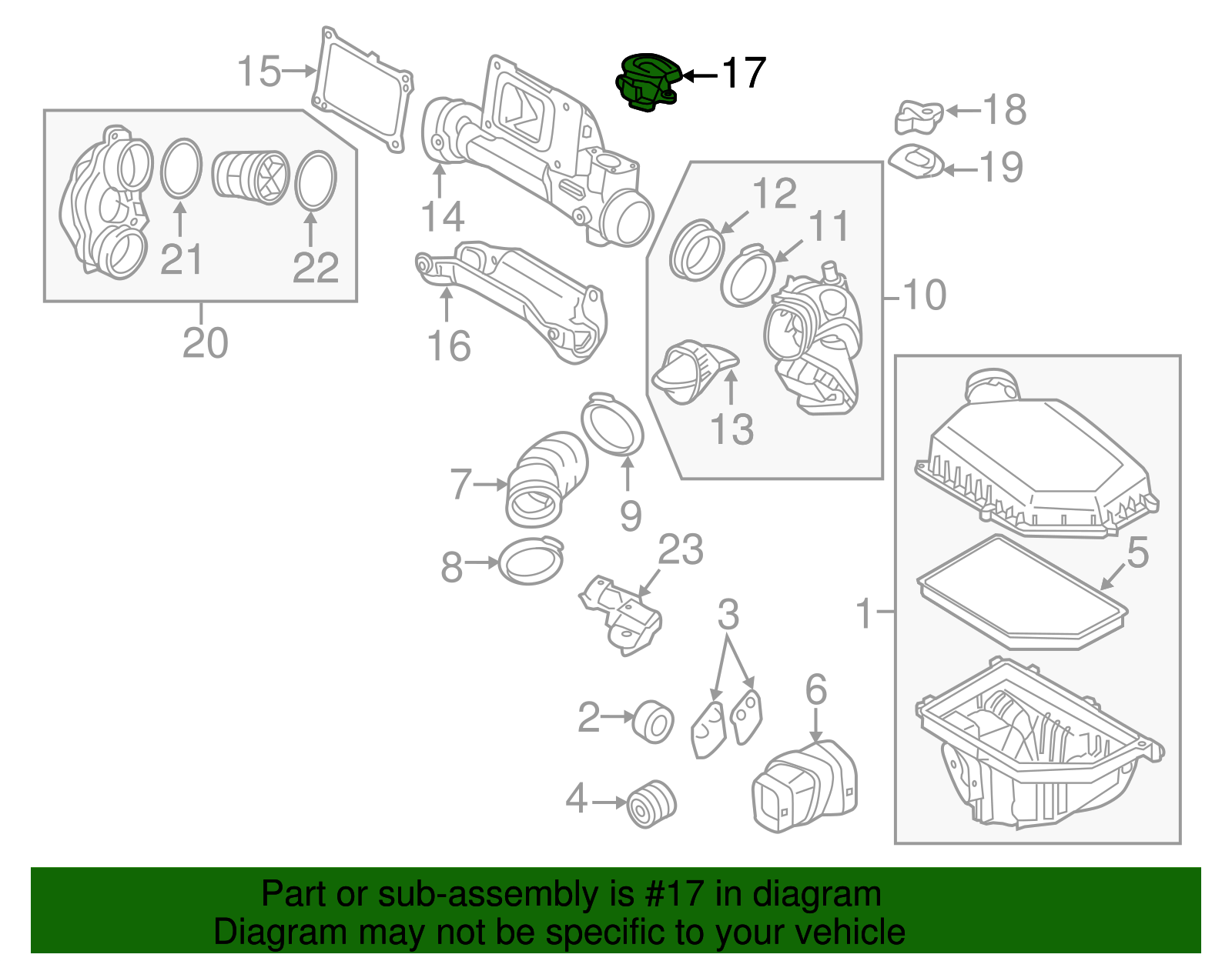 2015-2025 Volvo Throttle Body 31293736 | OEM Parts Online