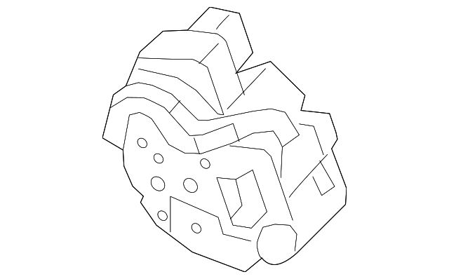 2010-2017 GM Passenger Side Door Latch 13579552 | Hadwin-White Parts