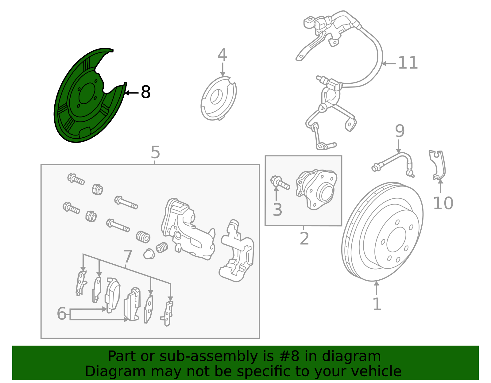 2024-2025 Nissan Rogue Splash Shield 44161-6RA1A | Bill Kay Nissan Parts