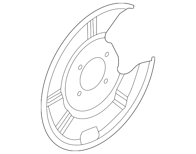 2021-2025 Nissan Rogue Splash Shield 44151-6RA0A | Kline Nissan