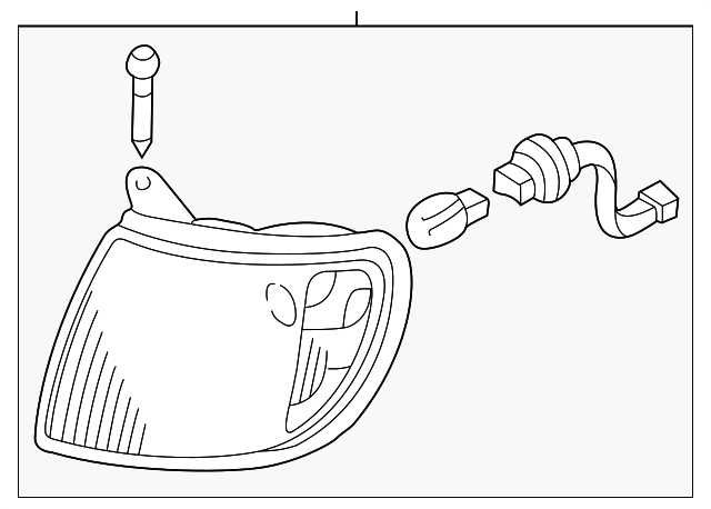 1999-2004 Nissan Pathfinder Combo Lamp Assembly 26125-2W625 | Kline Nissan