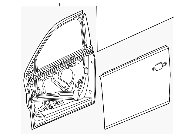 Buy Genuine GM Auto Parts - Door (Part # 84263563) | GM Parts Store