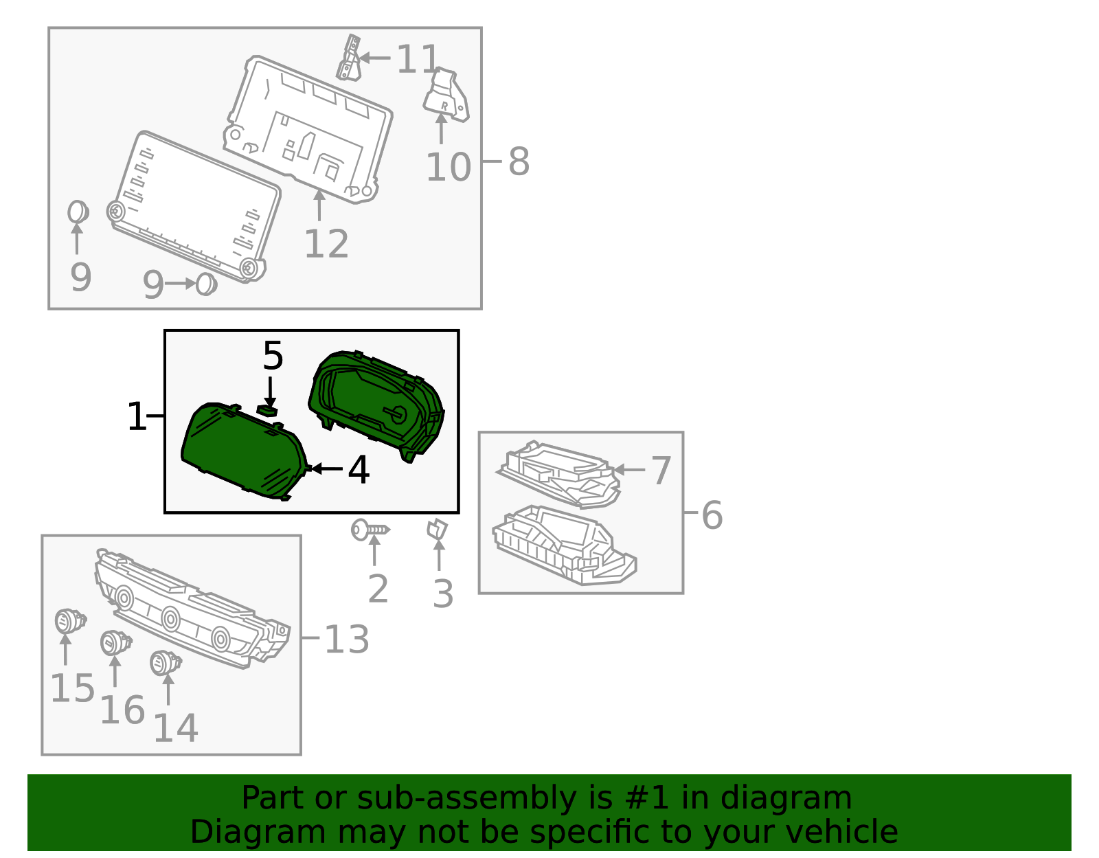 78100-TVA-A11 - Meter Assembly Combination (Rewritable) - 2018-2020 ...