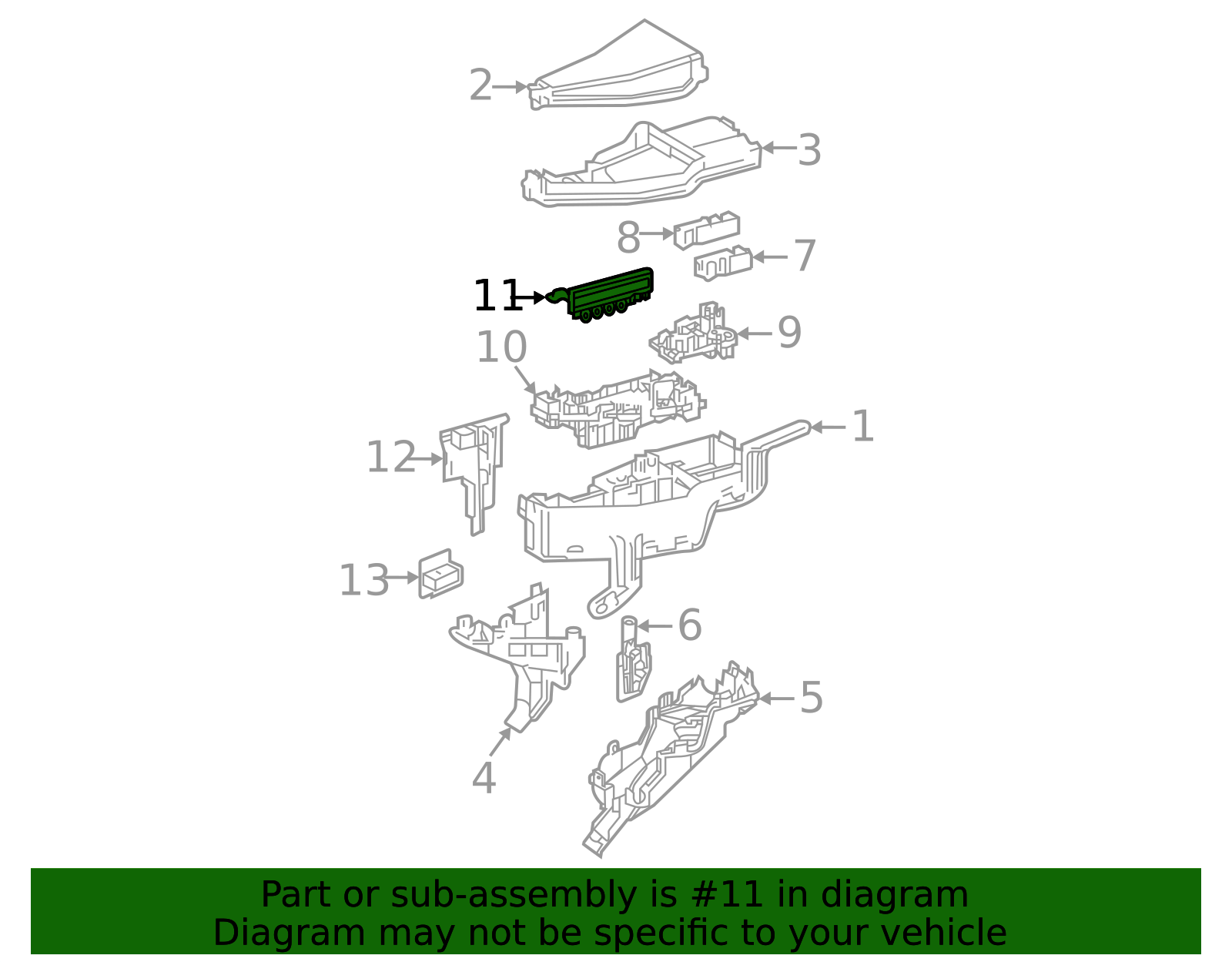 2020-2025 Toyota Highlander 2020-2024 Toyota Highlander - Fuse 82620 ...
