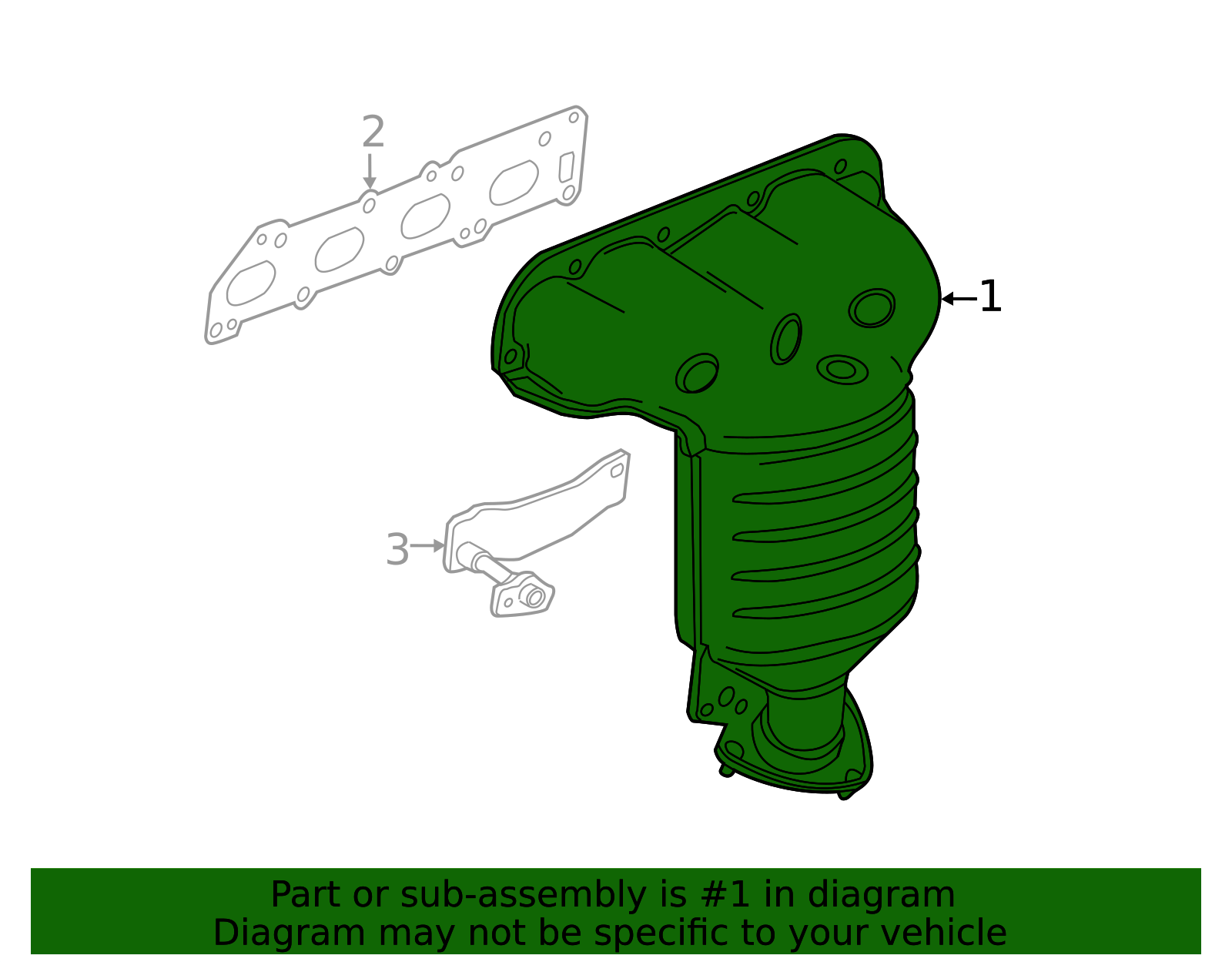55582598 - OEM GM Exhaust Manifold | GMPartsCenter.net | GM Parts Center