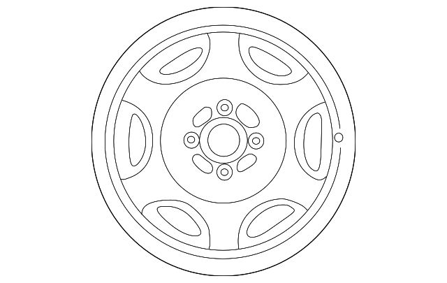 42611-01140 - Wheel, Steel, Tire not included | Toyota Parts Delivered