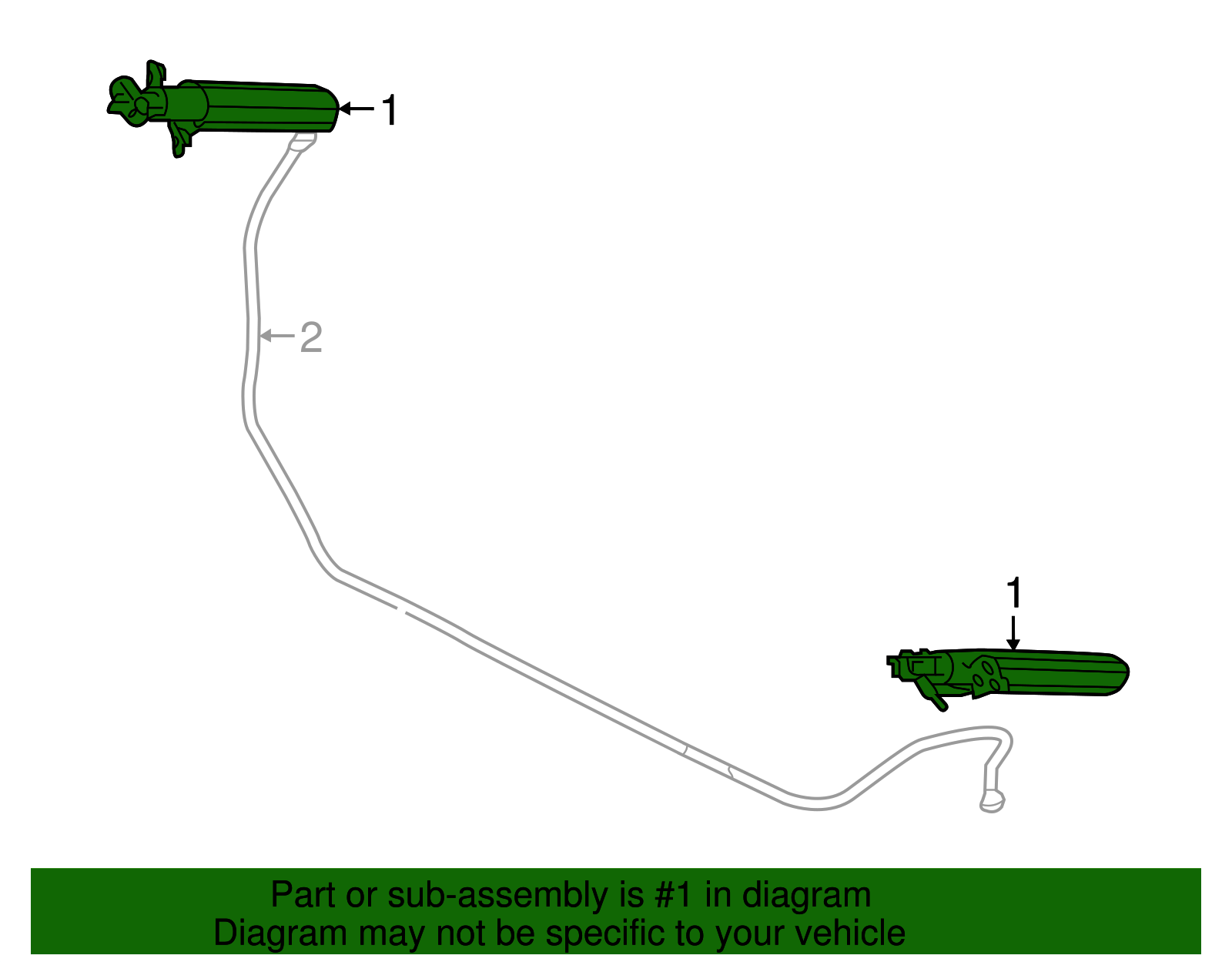 2014-2018 Volvo Washer Nozzle 31391837 | OEM Parts Online
