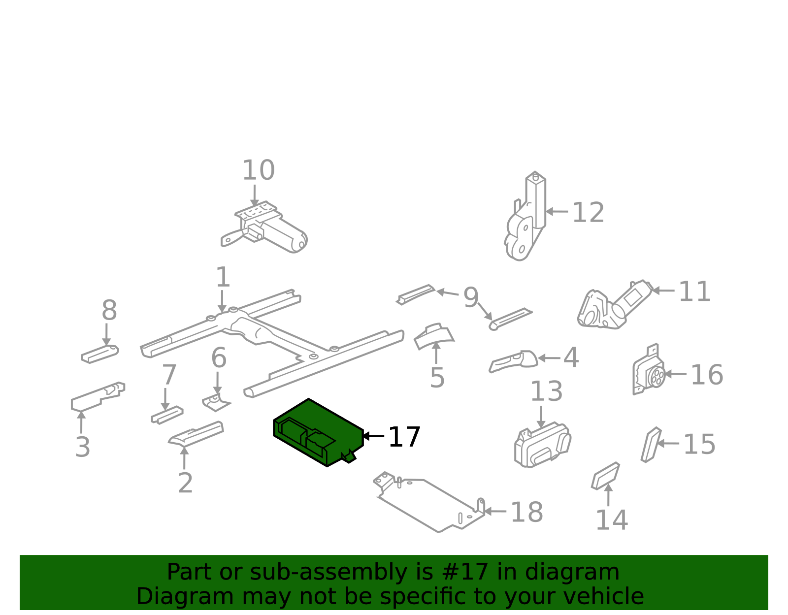 8K0-959-772-F - High-Quality Power Seat Control Module for 2011-2015 ...