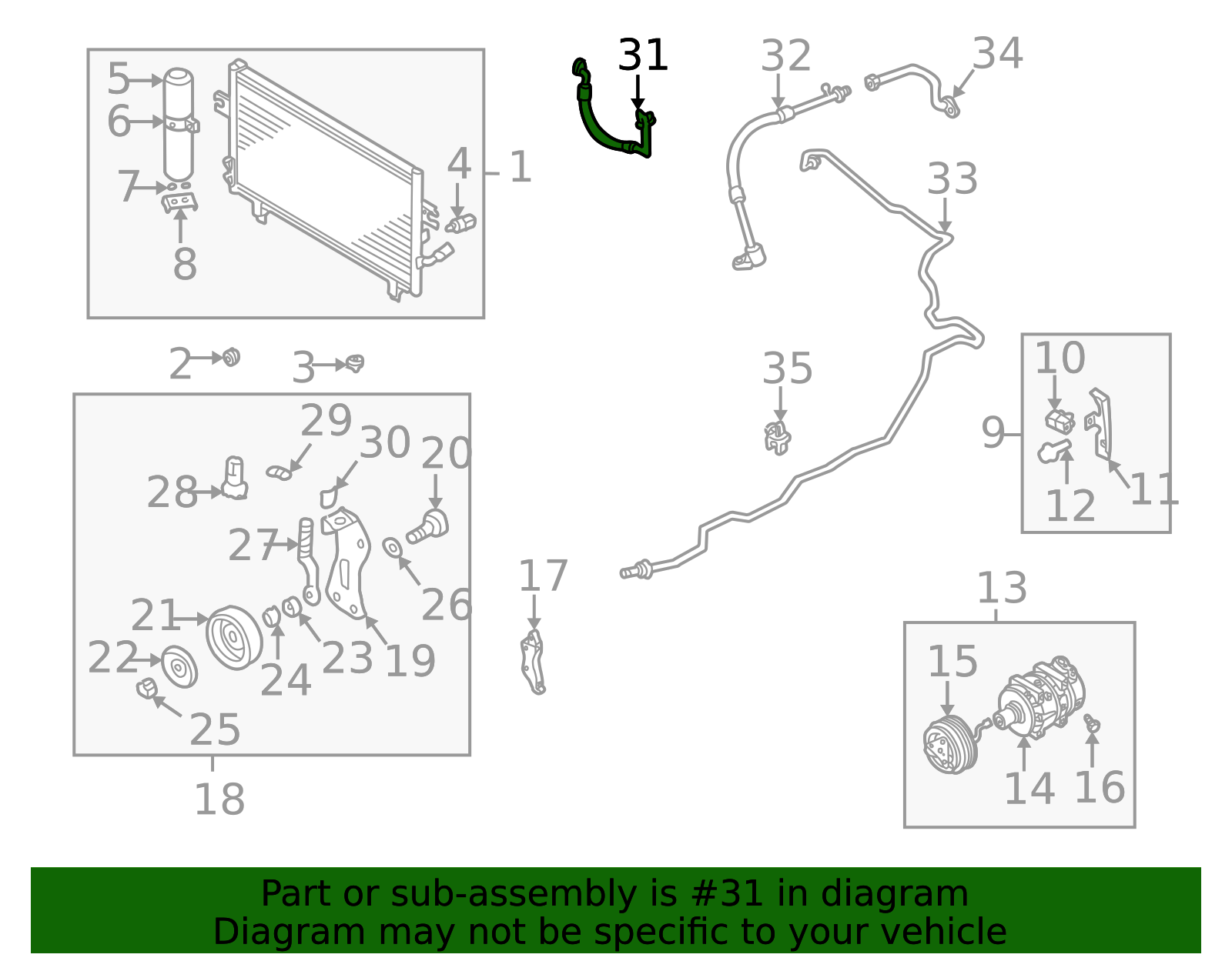 92480-ZK30A - Return Hose 2002-2008 Nissan | Official Nissan Parts Store
