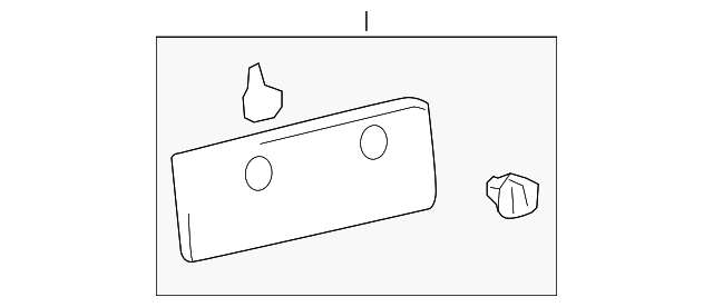 64073-04011 - Truck Bed Storage Box Lid (Right) 2005-2023 Toyota Tacoma ...
