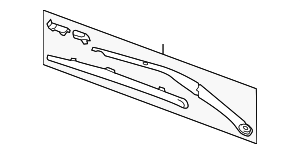 2002-2012 Land Rover Range Rover Wiper Arm LR015244 | OEM Parts Online