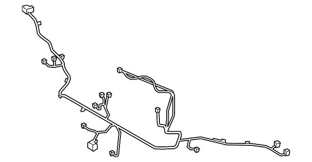 61-12-9-825-142 - 2020-2023 BMW - Parking Aid System Wiring Harness ...
