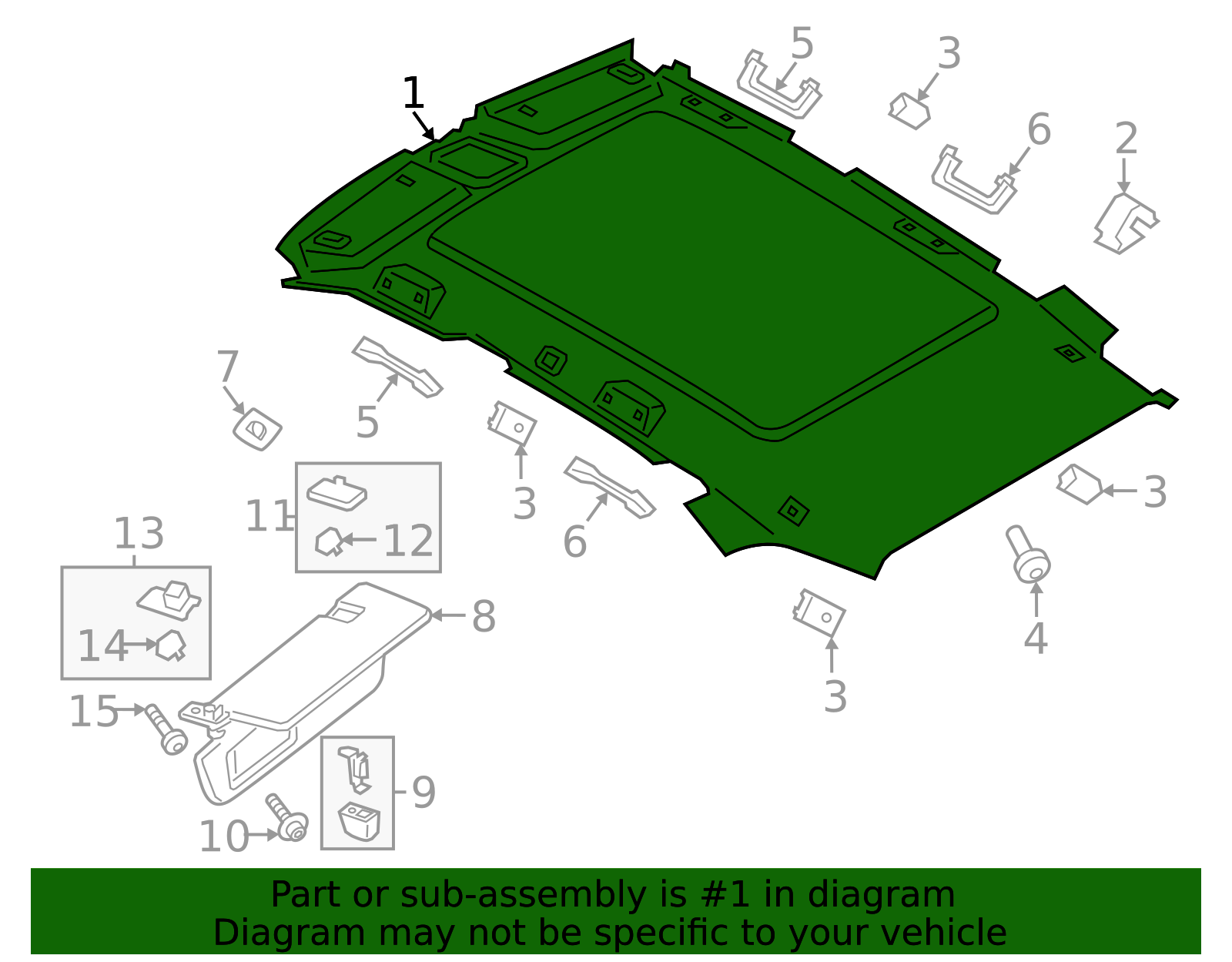 Headliner - Replace Sagging Interiors with OEM Fit | AutoNation Parts