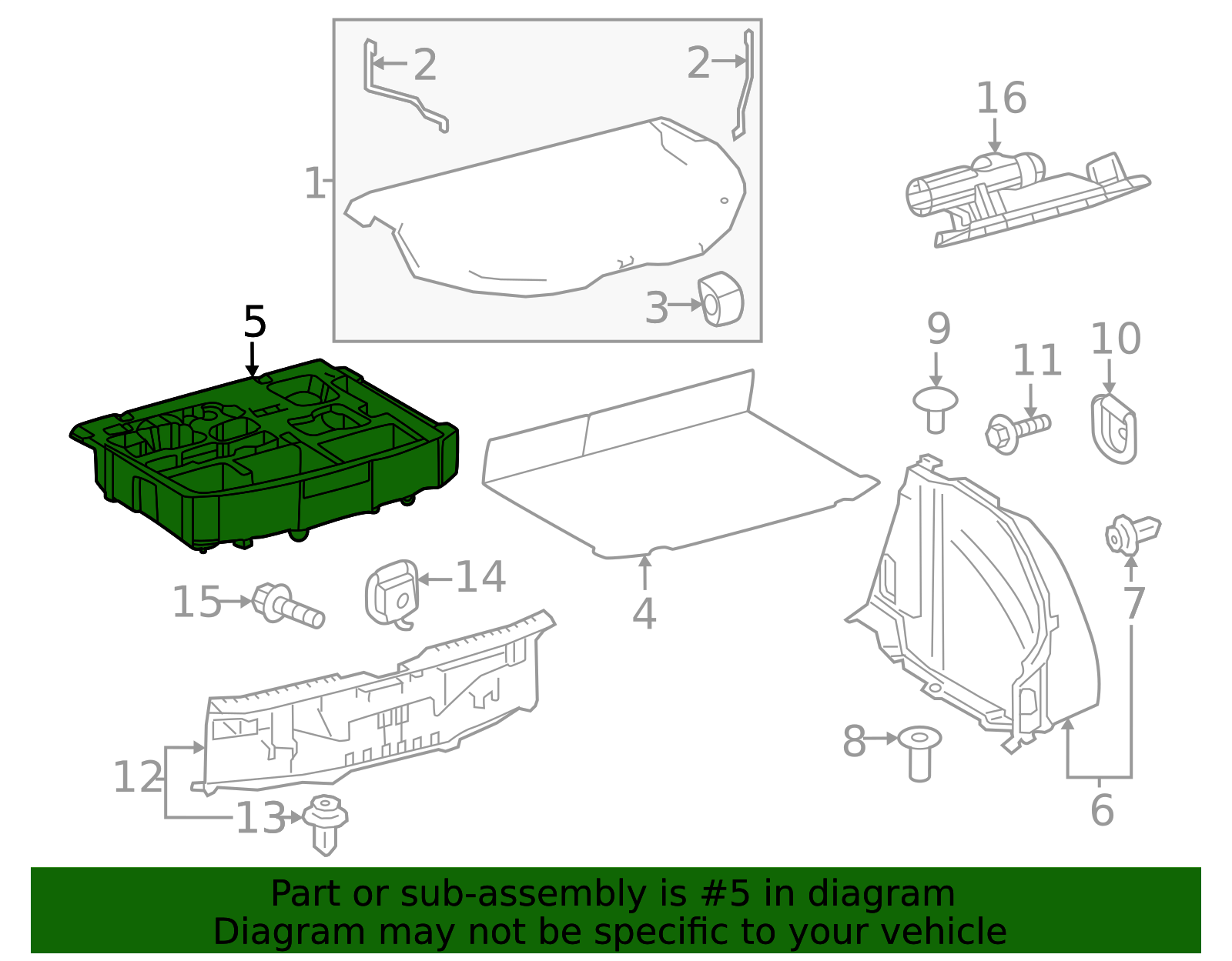 64777-12350 - 2023-2024 Toyota GR Corolla - Storage Box | Nucar Toyota ...